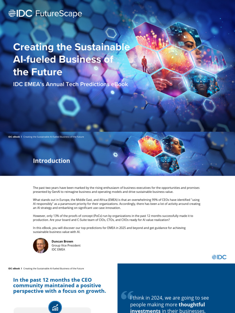 IDC Futurescape Ebook 2025 | PDF | Artificial Intelligence | Intelligence (AI) & Semantics