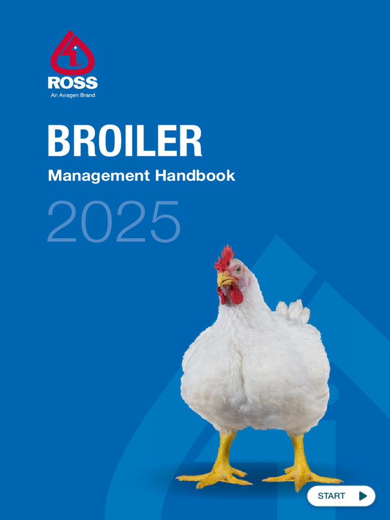 Ross Broiler Management Handbook 2025 | PDF | Broiler | Birds