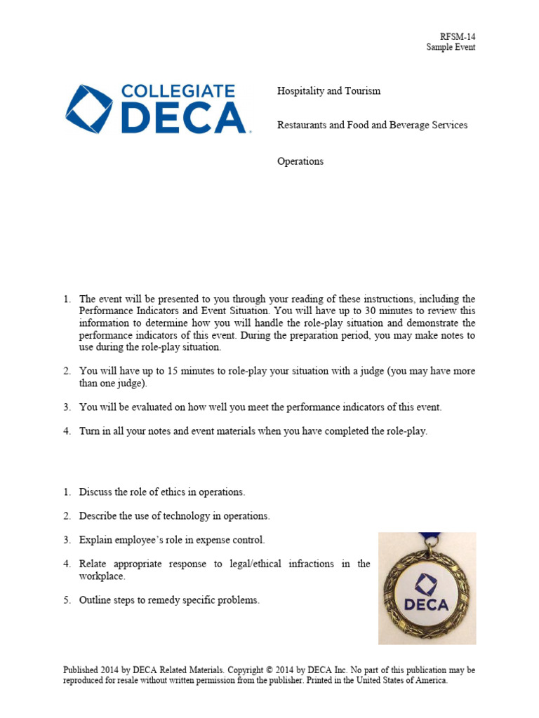 COL Restaurant Web Sample | PDF | Restaurants | Performance Indicator