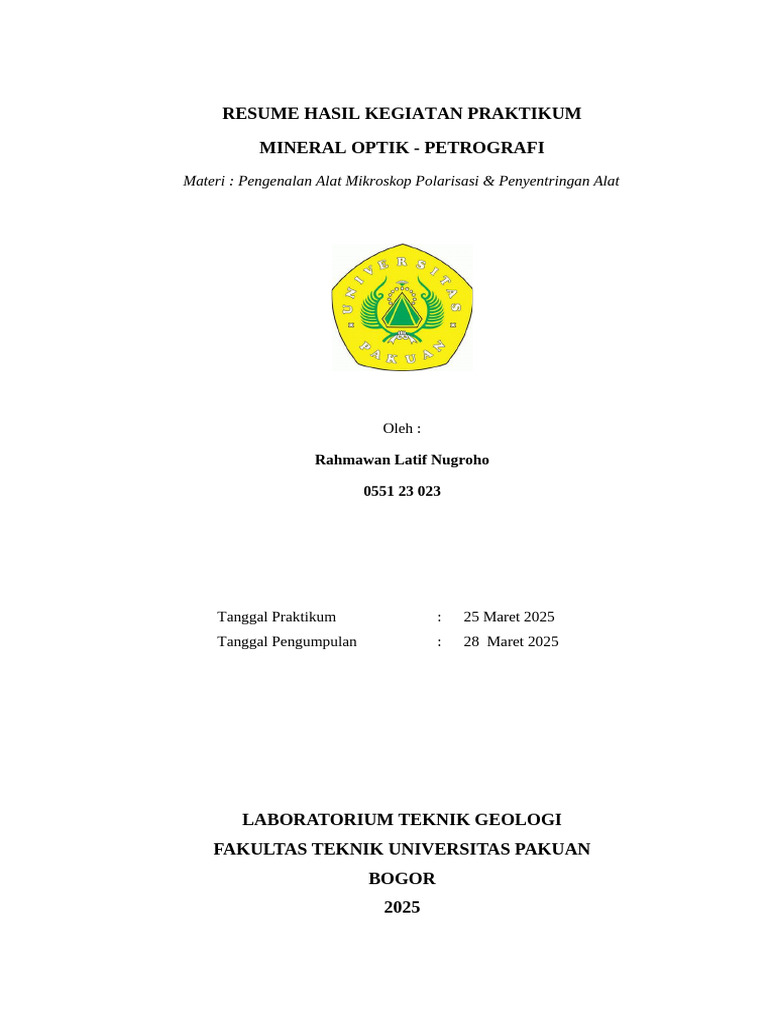 LAPRAK PENGENALAN ALAT fix | PDF