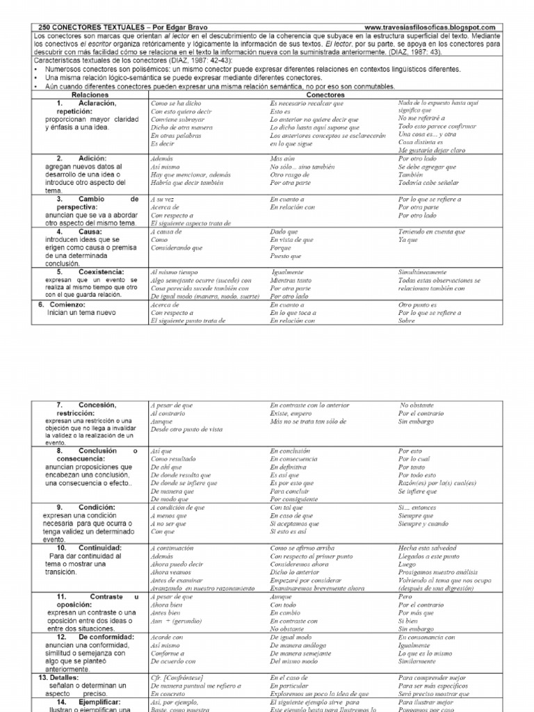 Elementos conectores_4 | PDF
