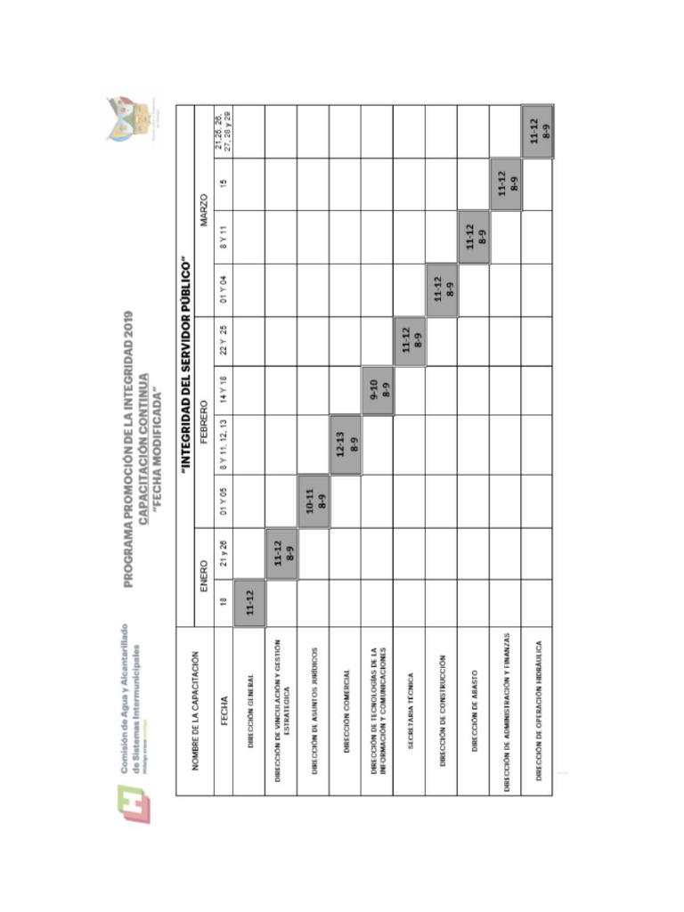 Calendario Modificado | PDF
