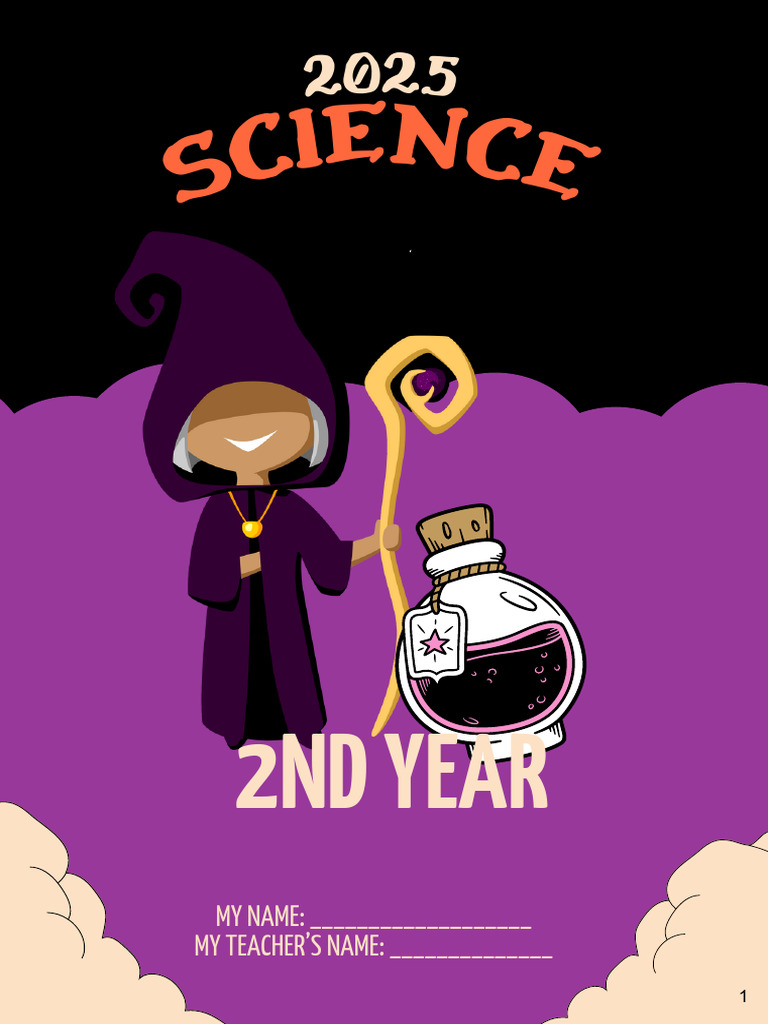 Booklet Science - 2nd Year - 2025 | PDF | Astronomy