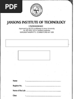 CS3691 Embedded and Iot Lab Manual | PDF | Arduino | Microcontroller