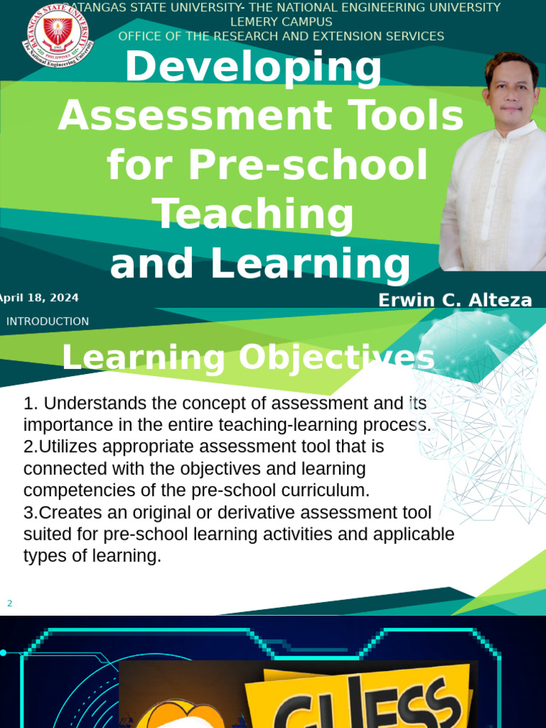 Developing Assessment Tool | PDF | Educational Assessment | Learning