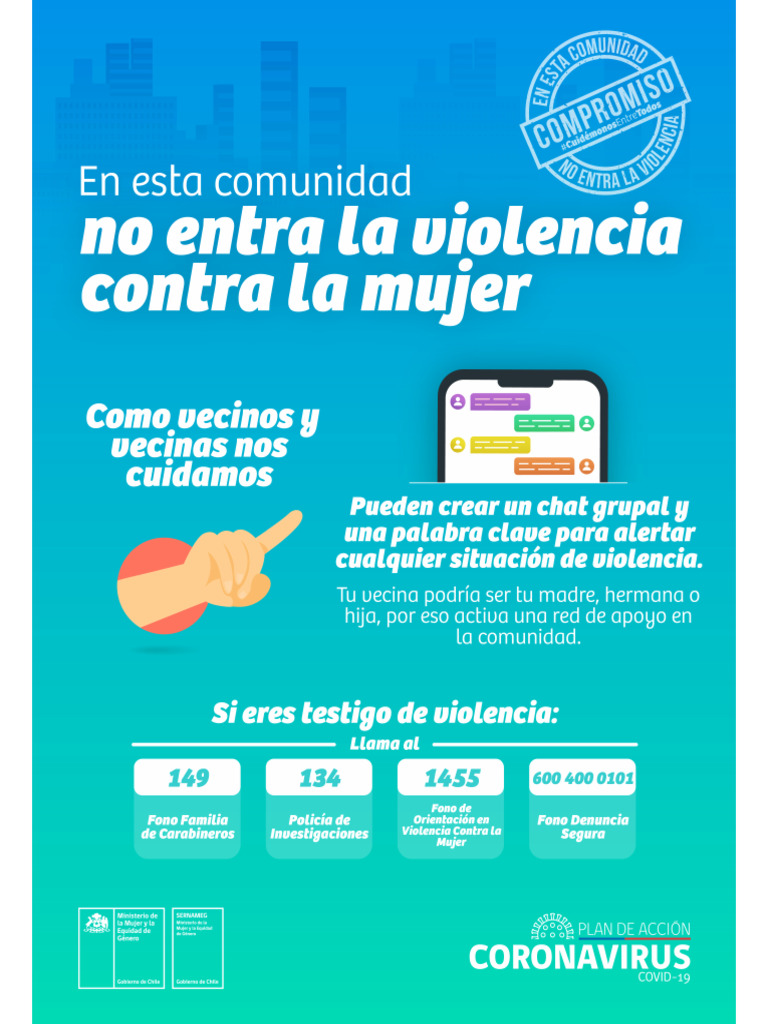 Afiche Violencia Contra La Mujer | PDF