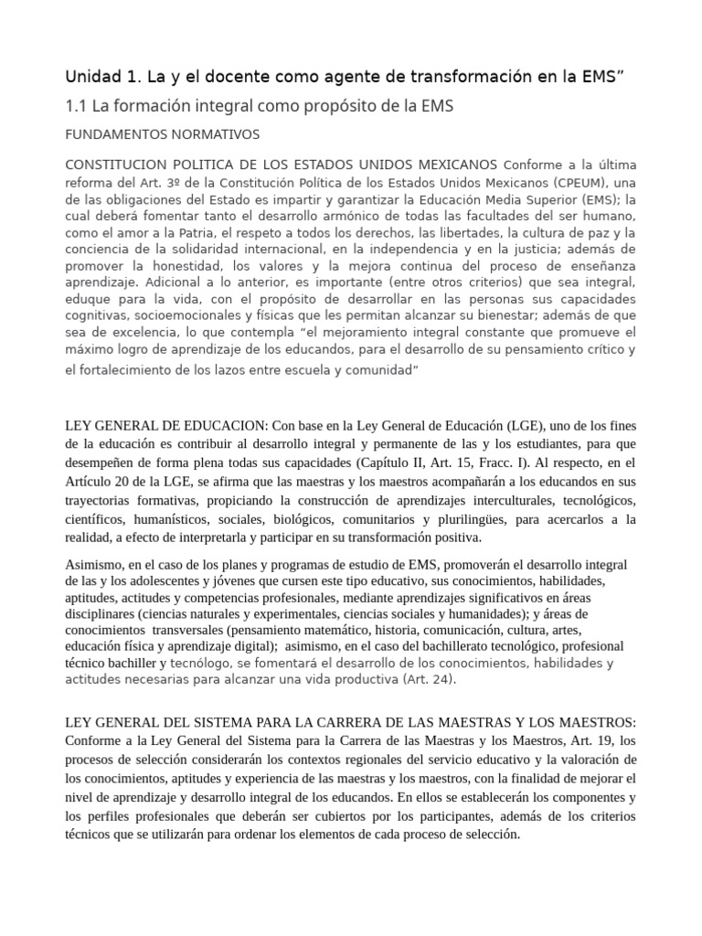 Curso 1 | PDF | Plan de estudios | Enseñando