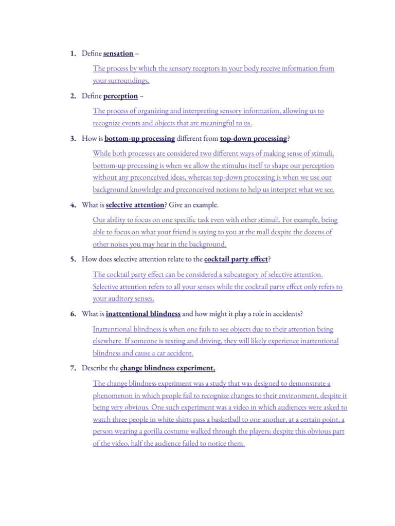 4.2 Principles of Sensation Reading Questions - Ananya Vallurupalli ...