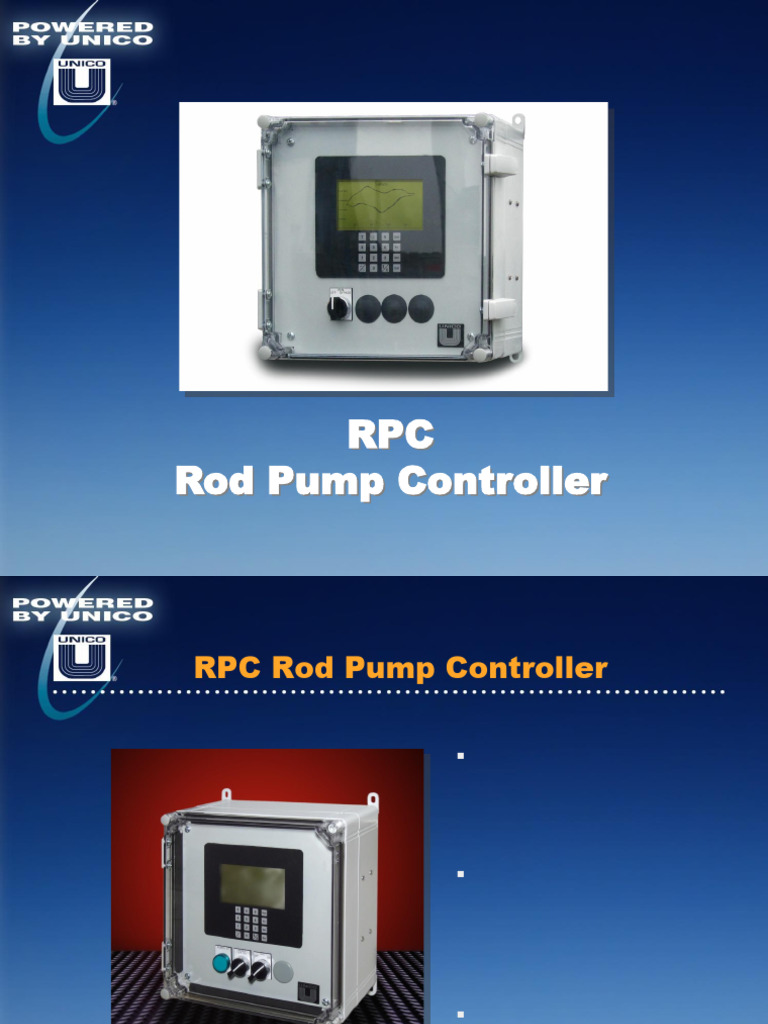 RPC Rod Pump Controller Español | PDF | Bluetooth | Bomba