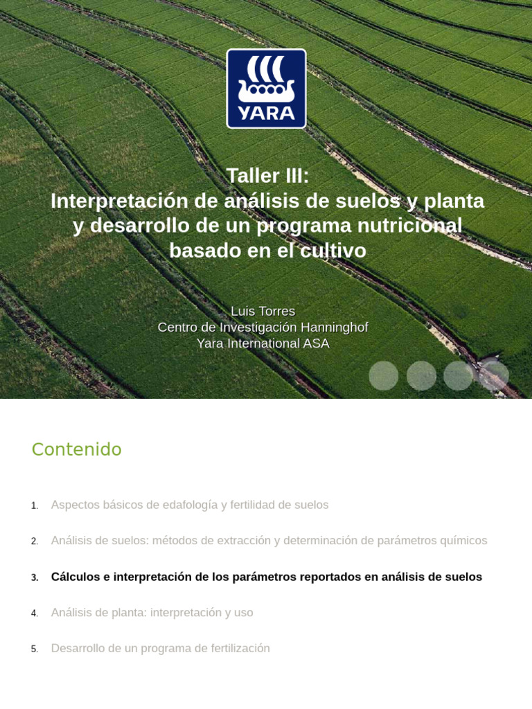 Interpretación de Análisis de Suelos y Planta MEXICO-08 | PDF | Suelo | Ciencia del suelo