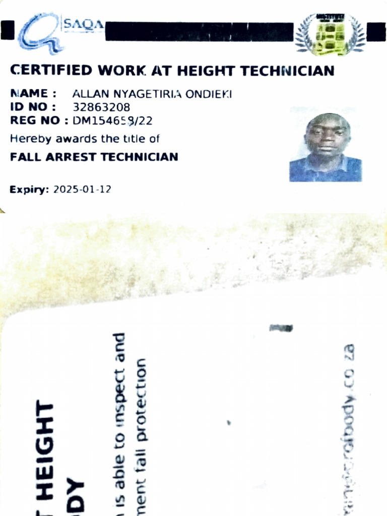 Work at Height | PDF