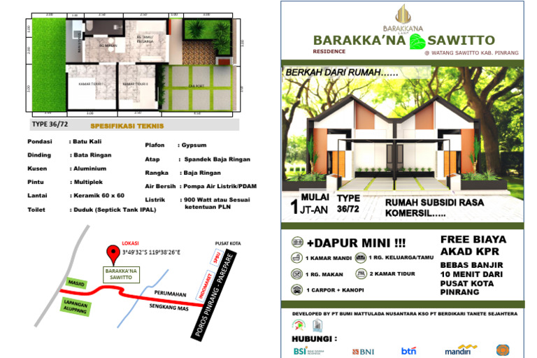 Brosur Barakkana Sawitto Pinrang | PDF