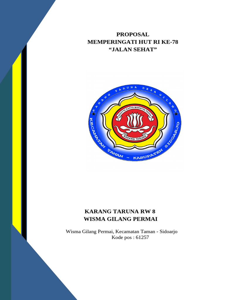Proposal Jalan Sehat 2023 | PDF