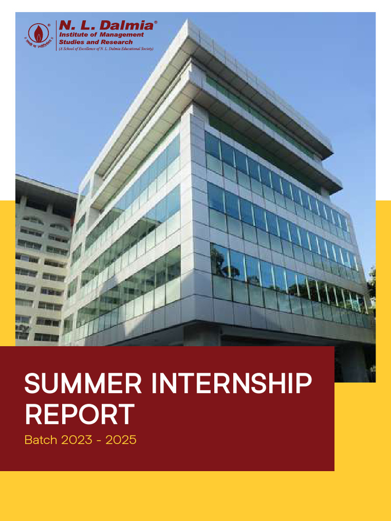 Summer-Placement-Report 02 Compressed | PDF | Internship | Job Hunting