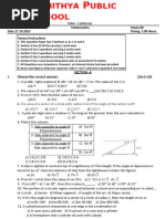 Class 10 Maths Question Bank | PDF | Circle | Elementary Mathematics