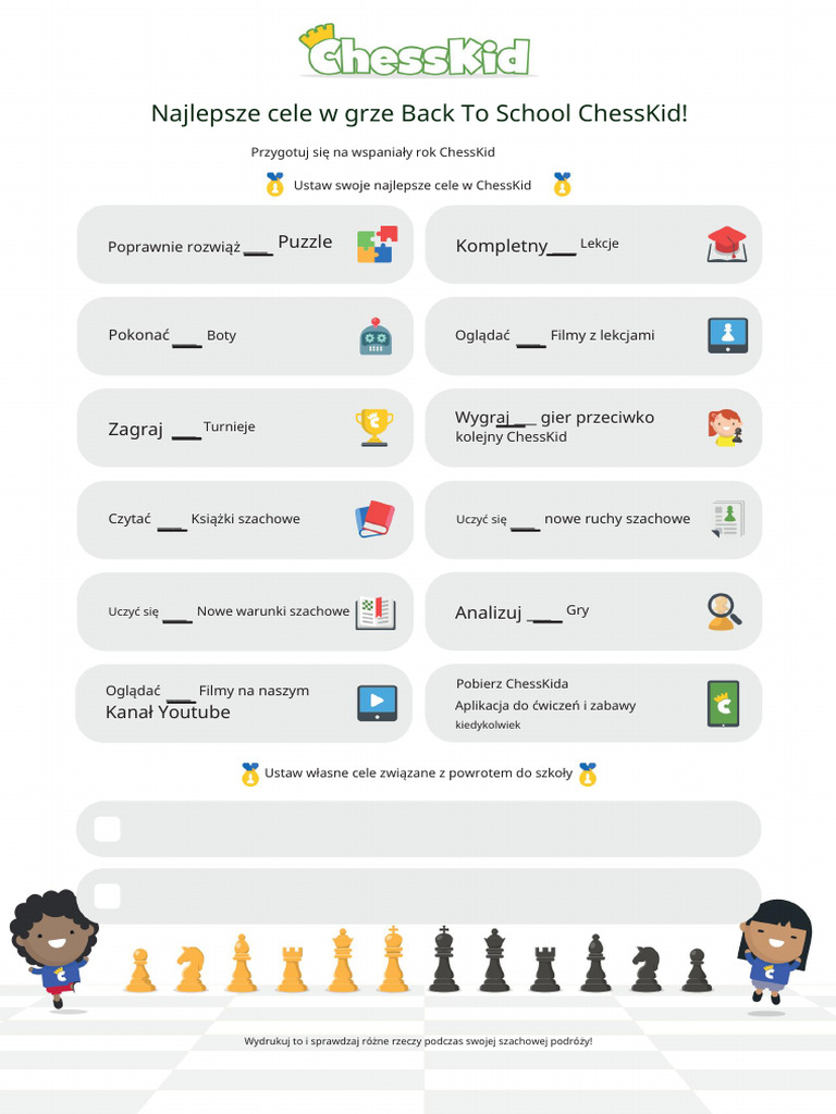 Checklist For Kids | PDF