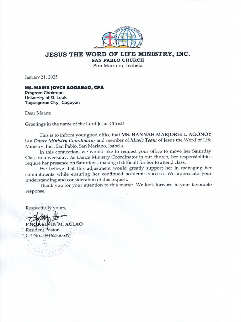 Jesus The Word of Life Ministry | PDF