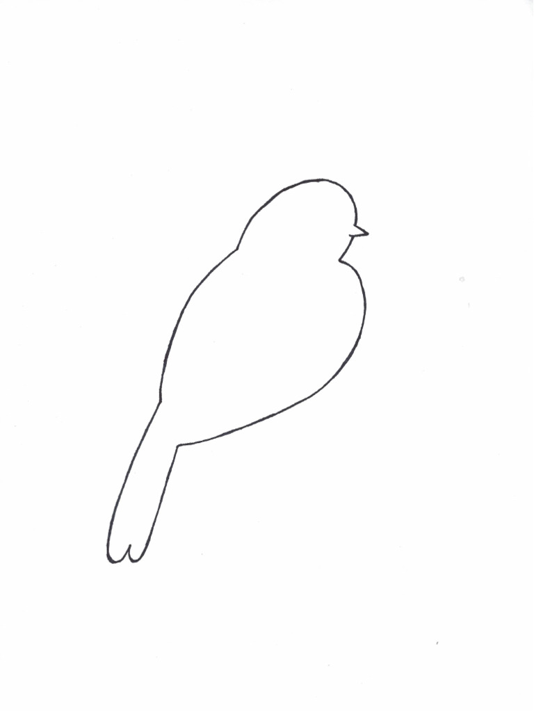 Printable-Chickadee-Template | PDF