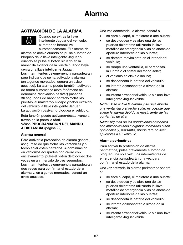 Alarma | PDF | Control remoto | Pantalla táctil
