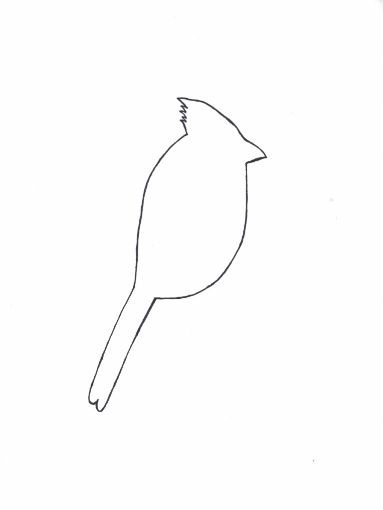 Printable Cardinal Template | PDF