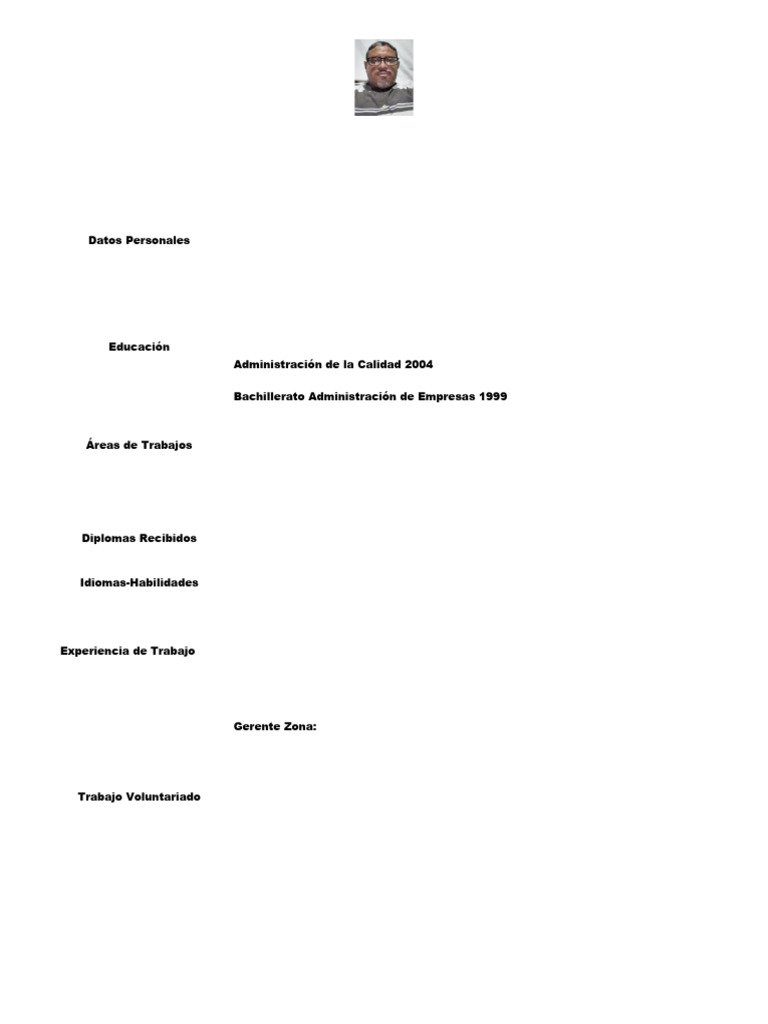 Curriculum Vitae Mario Hernandez | PDF | Honduras