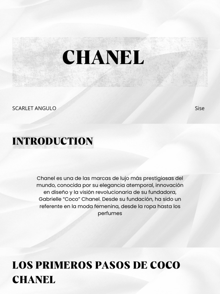Historia y legado de Coco Chanel | PDF | Moda | Ropa