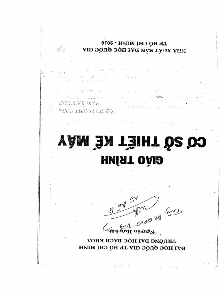 [3]-Giao Trinh Thiet Ke May Nguyen Huu Loc | PDF