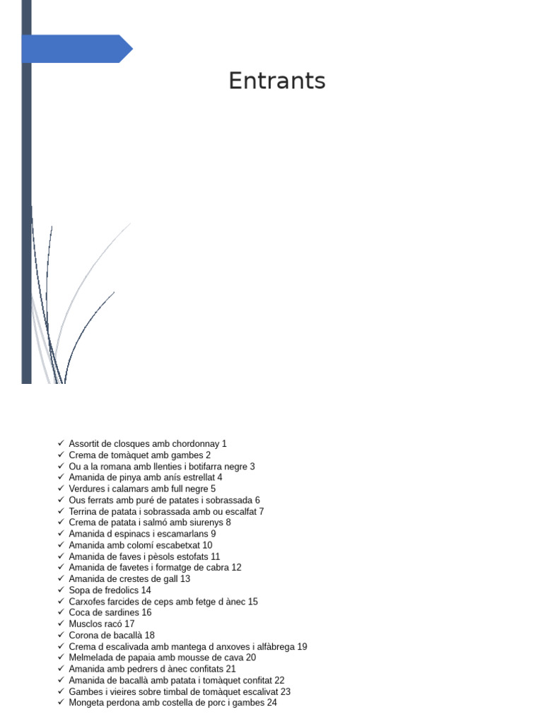 Entrants | PDF