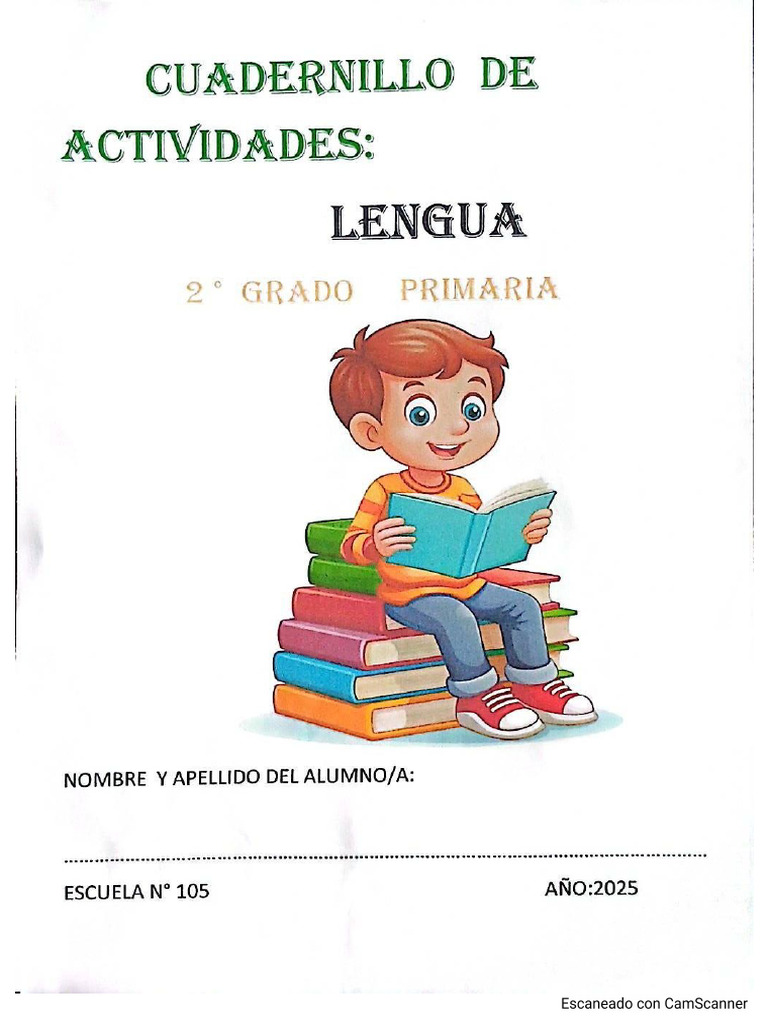 Libro Lengua 2do Esc 105 | PDF