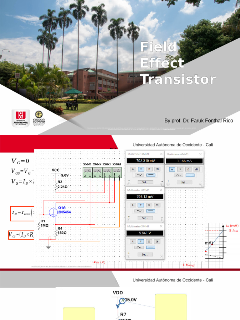 ELECTRONICA_1_-_JFET-FFR_2020 | PDF