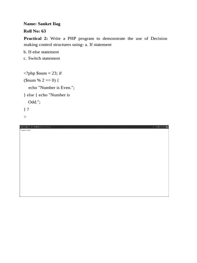 Prac 2 | PDF