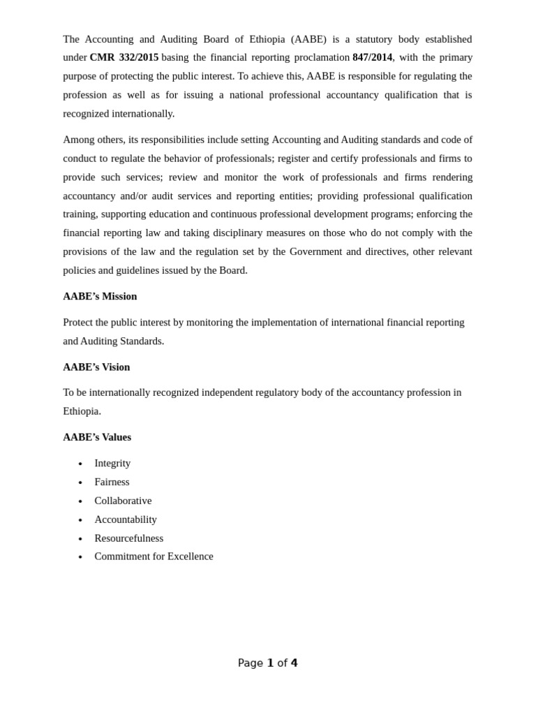 AABE | PDF | Audit | Accounting