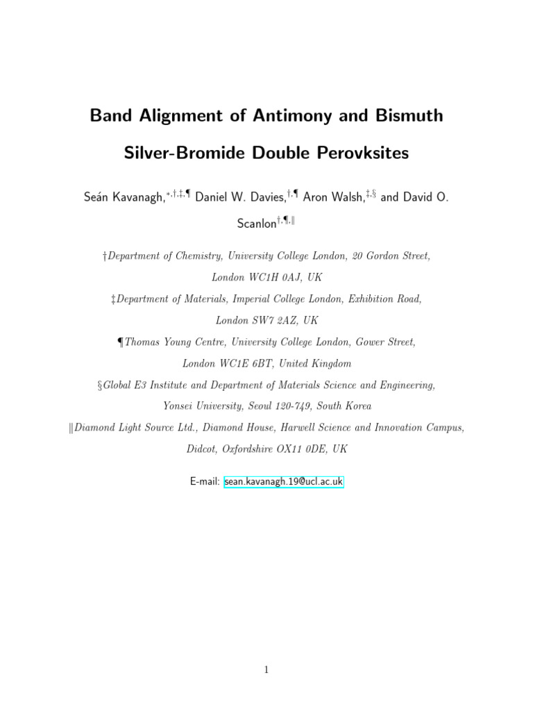 Band Alignment | PDF | Band Gap | Atomic Orbital