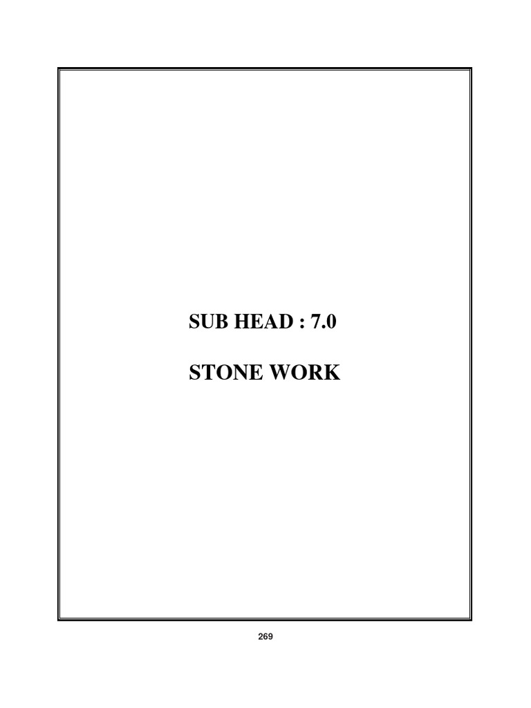 Stone Work Specifications and Terminology | PDF | Masonry | Concrete