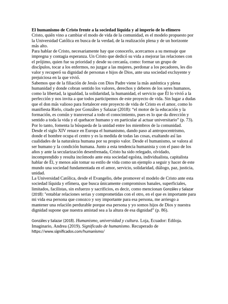 Foro 1 B2 | PDF | Cristo (título)