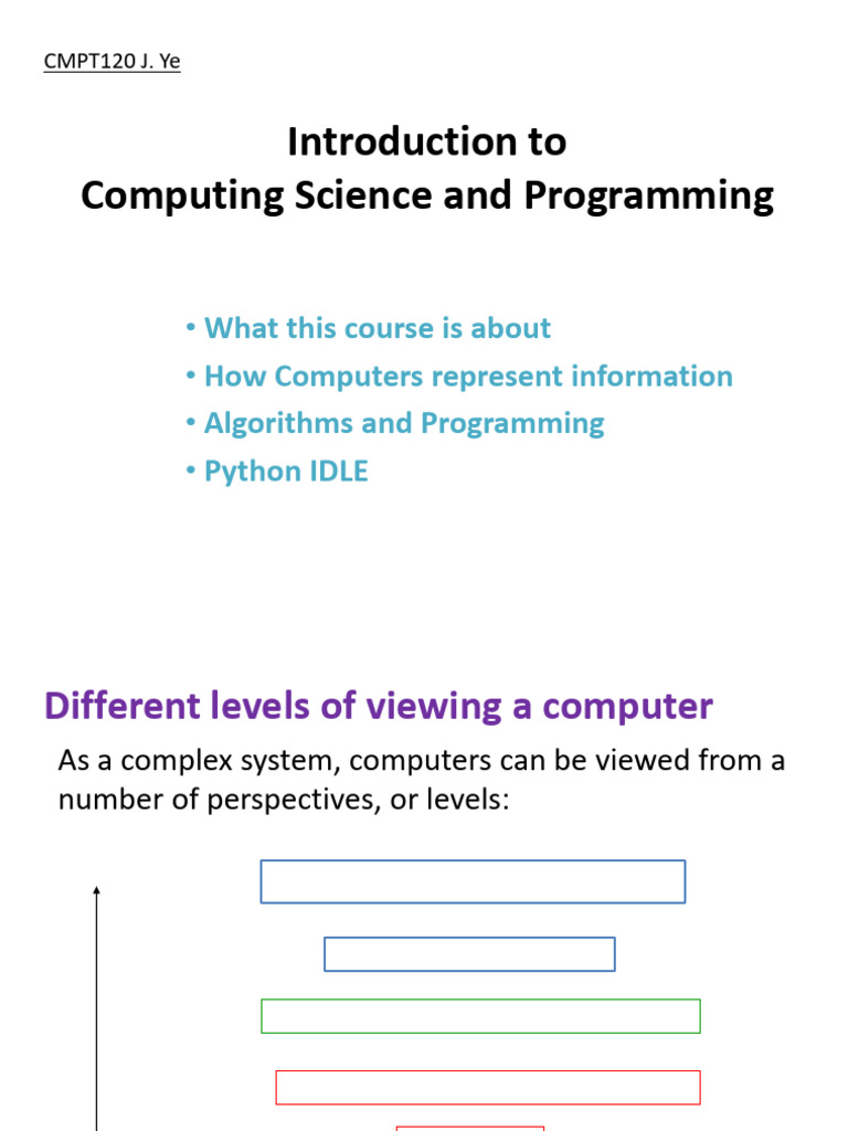 Week 1 Binary and Algorithm and IDLE | PDF | Integer (Computer Science) | Computing