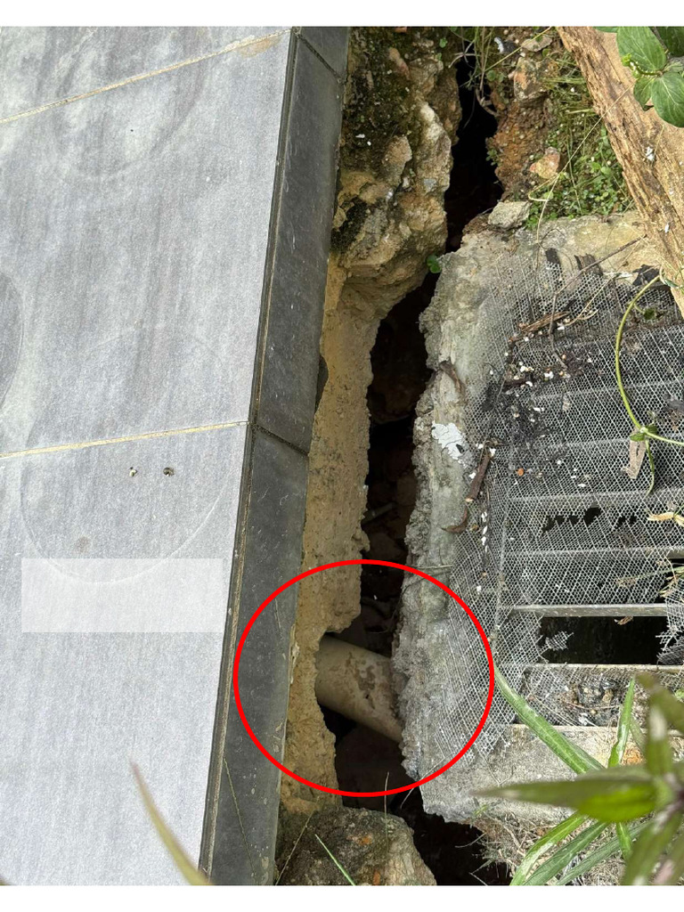 Photo of Soil Settlement Defect | PDF