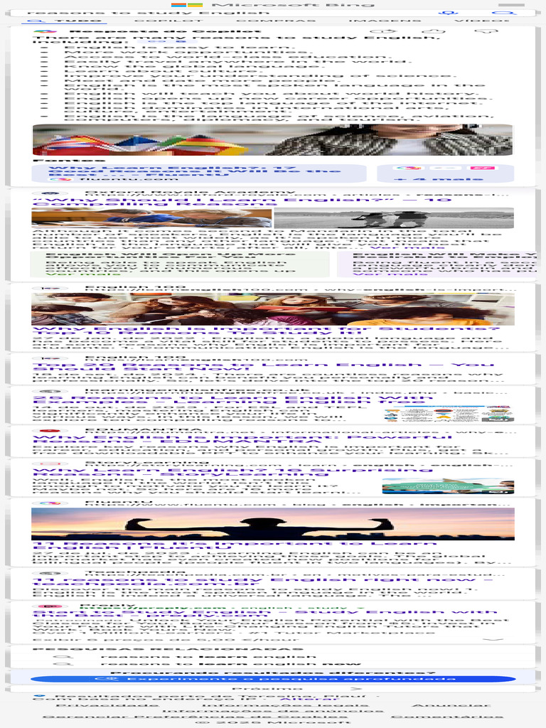 Reasons To Study English - Pesquisar | PDF | English Language ...