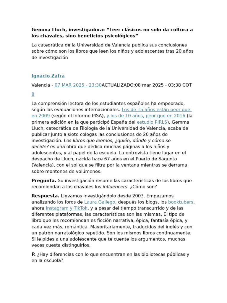 Gemma Lluch | PDF | Escuelas | Empatía