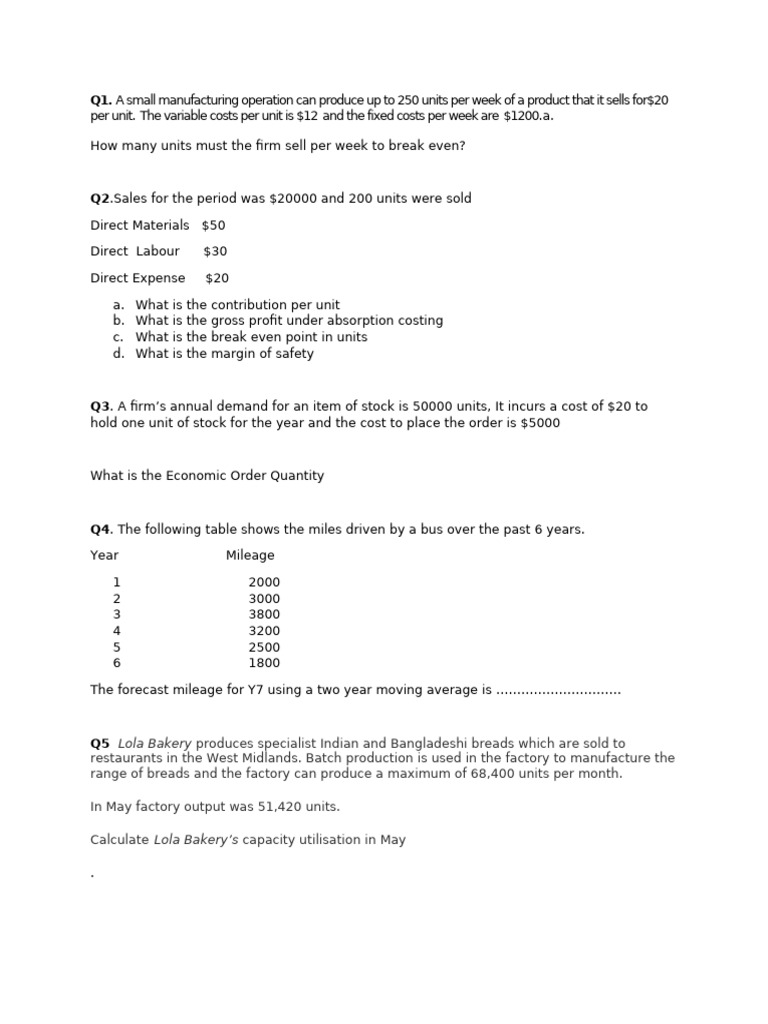 Mob Practice Worksheet | PDF