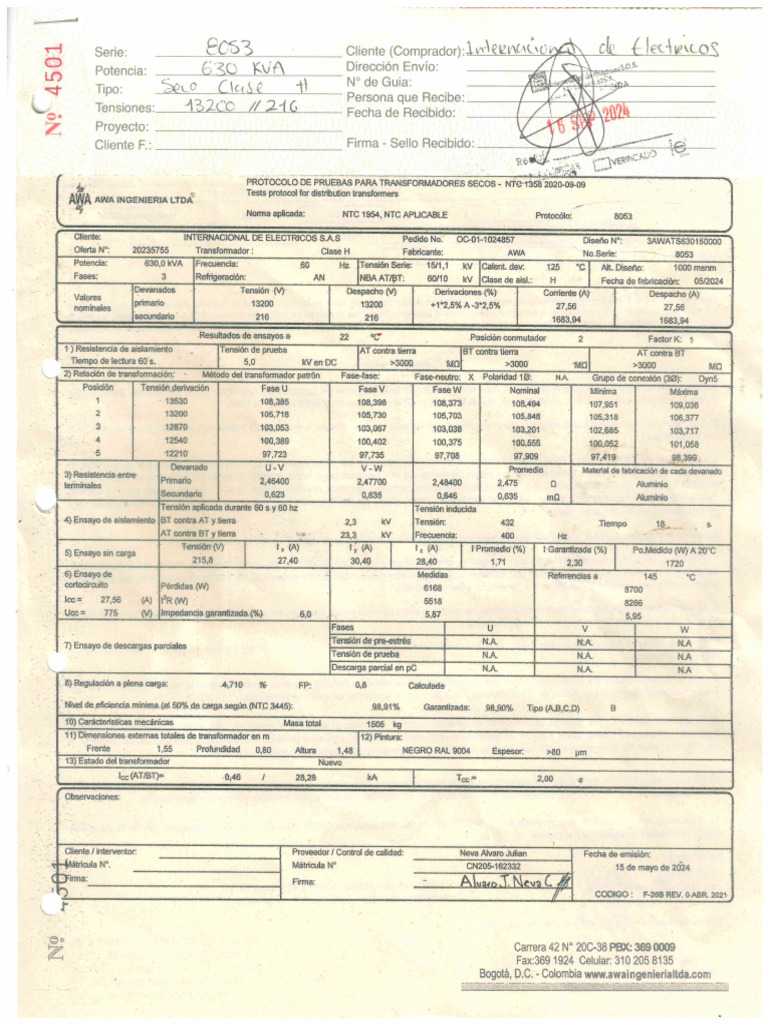 Protocolo Transformador | PDF