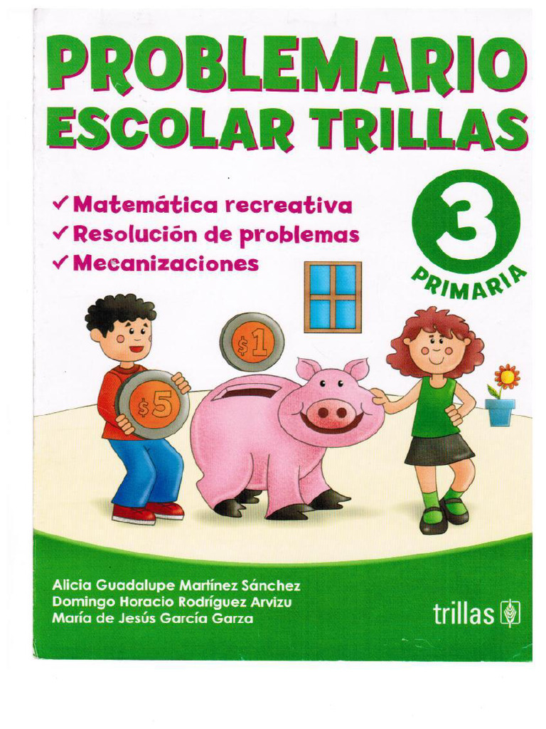 Problemario Escolar Tirllas 3° | PDF