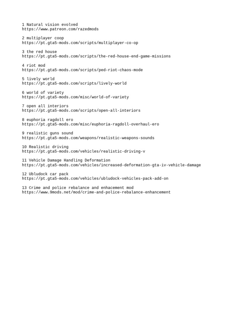 Mods Gta5 | PDF