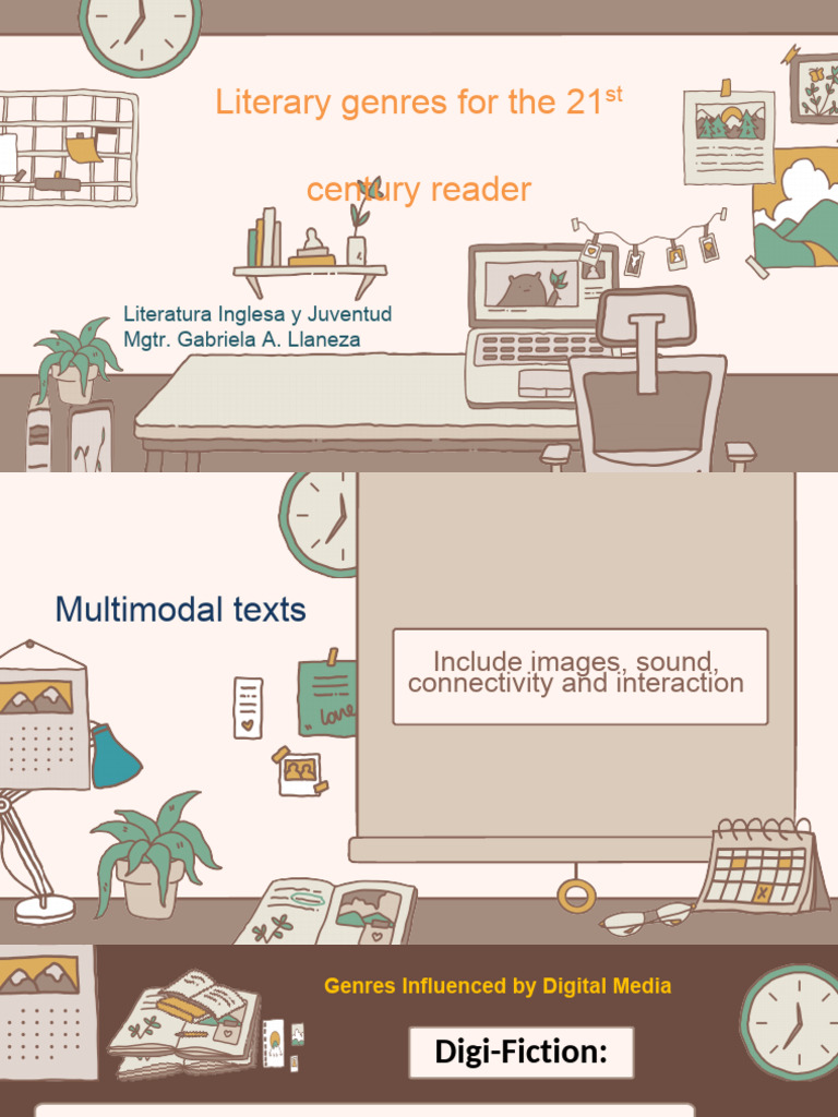 Multimodal Literary Genres 2025 | PDF | Poetry | Writing