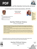 Kenya Political Parties List 2025 | PDF | Nairobi | Kenya