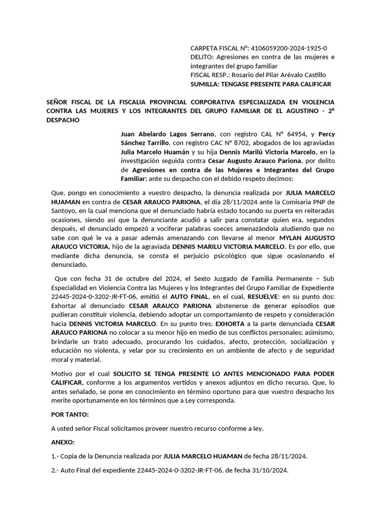 Tengase Presente - Denis Marcelo | PDF