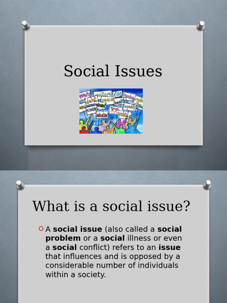 Understanding Social Issues Today | PDF