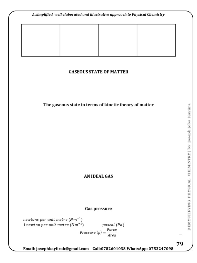 Atomic Structure | PDF | Gases | Temperature