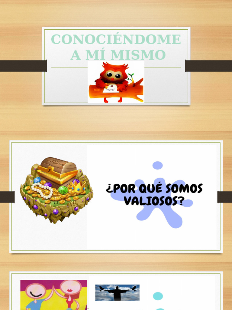 CONOCIÉNDOME A MÍ MISMO | PDF
