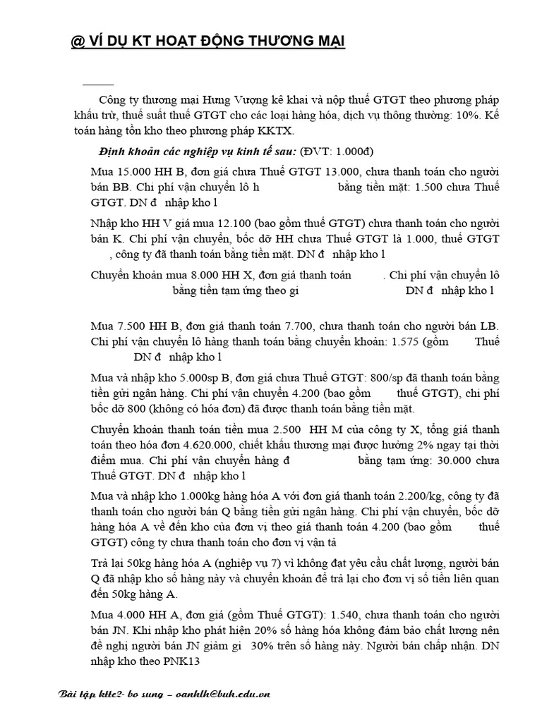 2. BT BO SUNG SV | PDF